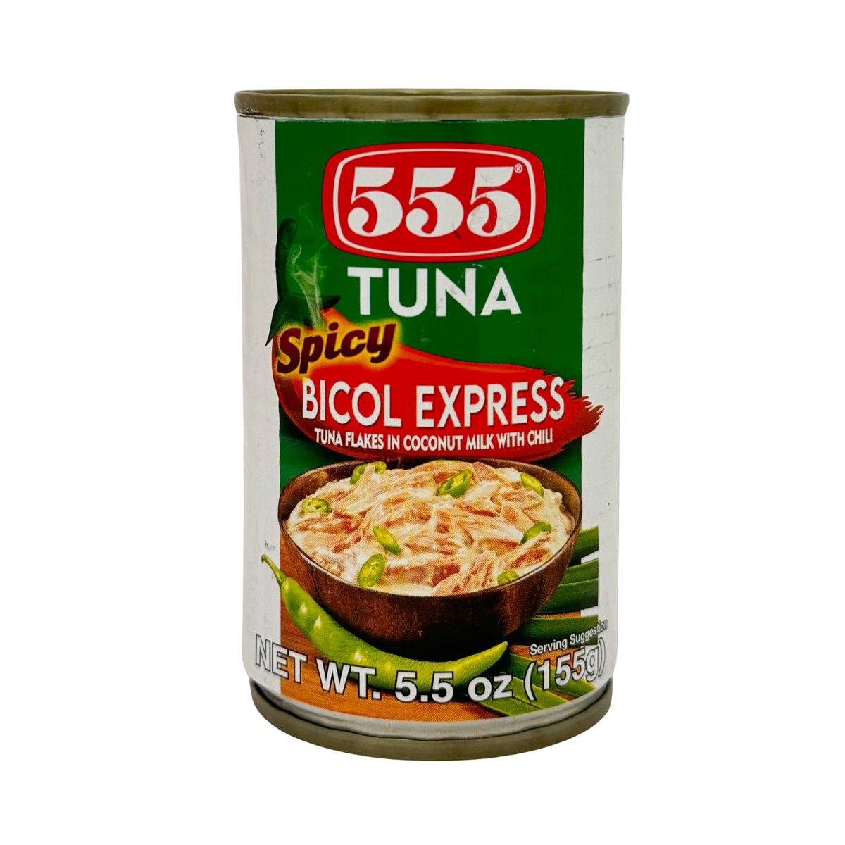 555 Tuna Spicy Bicol Express 5.5 oz