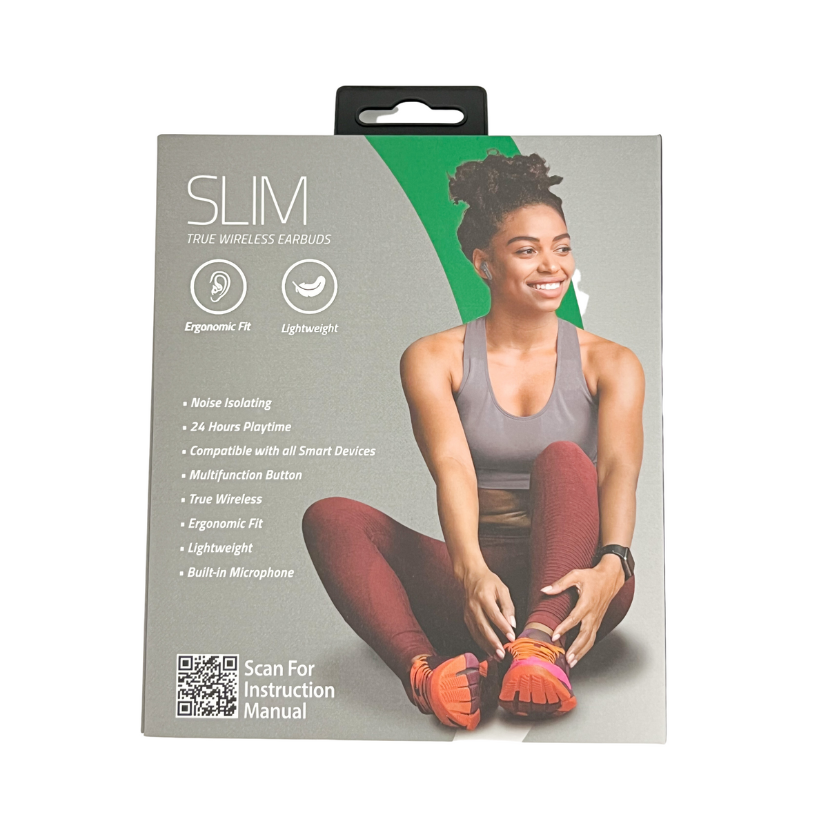 Bluestone Slim Bluetooth Wireless Earbuds - Black