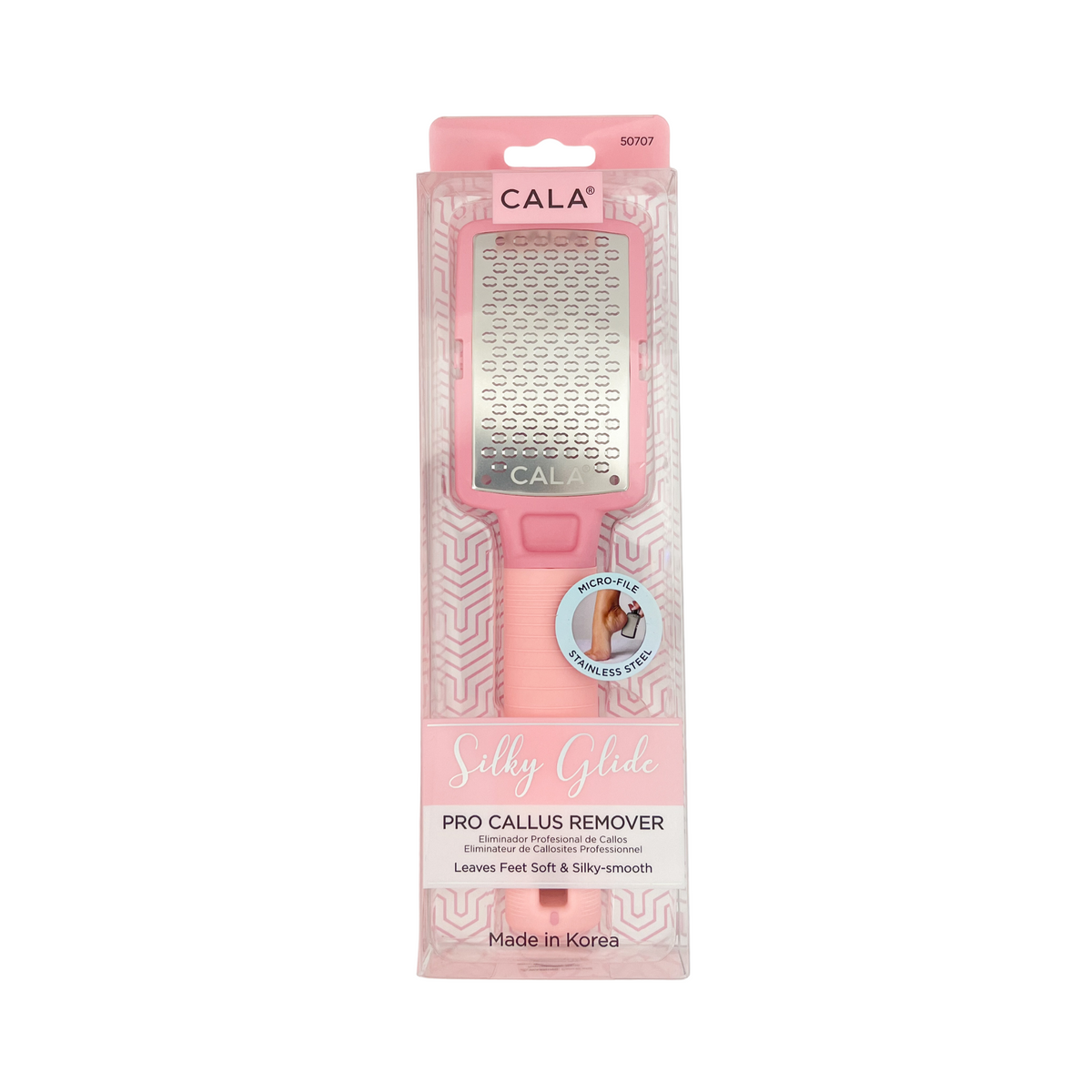 Cala Silky Glide Pro Callus Remover - Pink