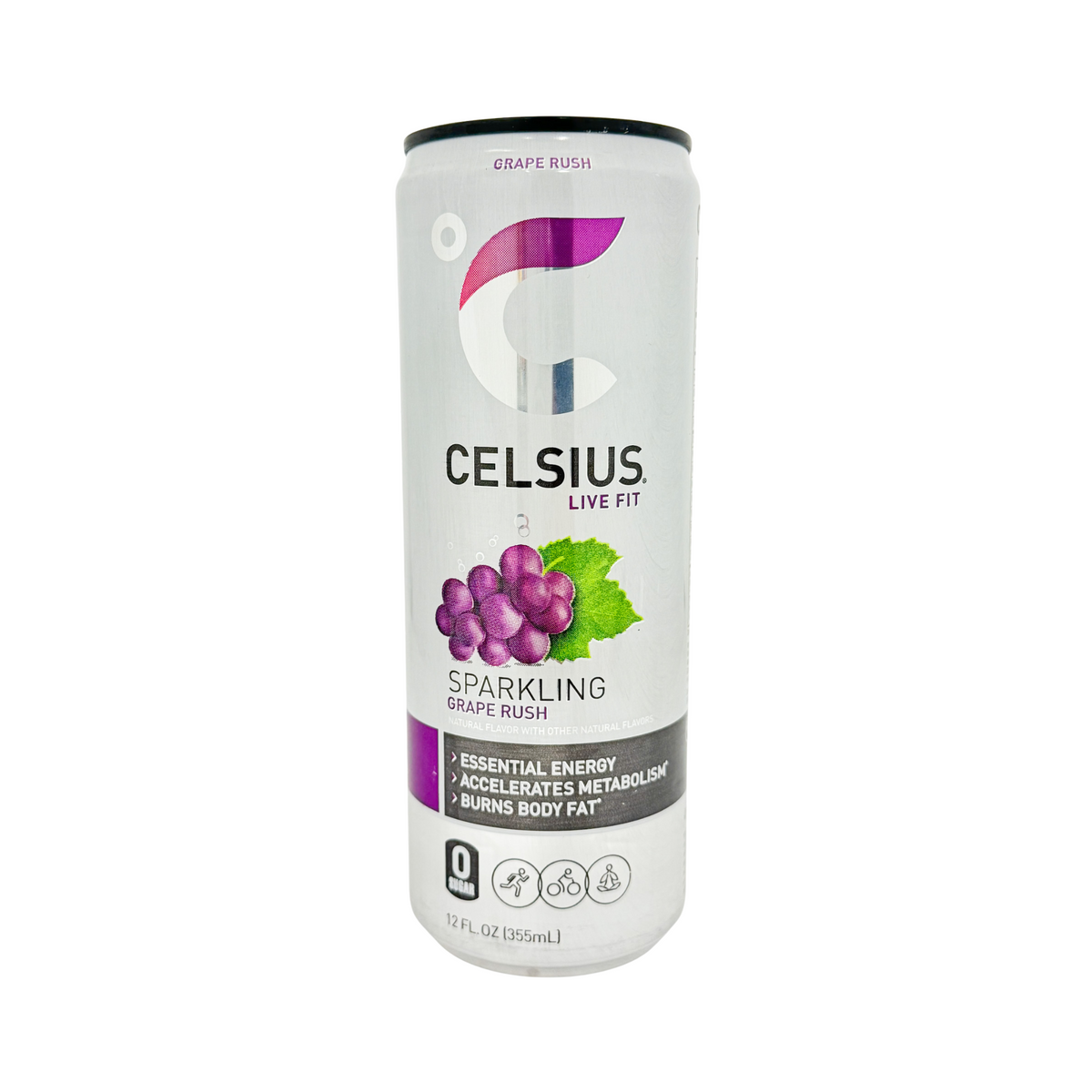 Celsius Sparkling Grape Rush 12 fl oz