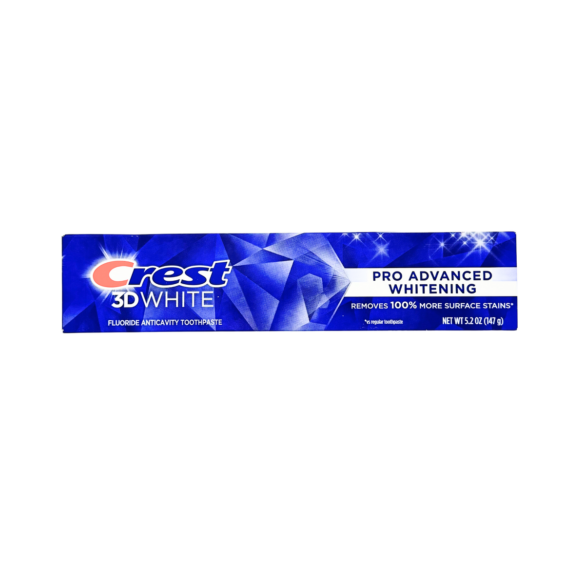 Crest 3D White Pro Advanced Triple Whitening Toothpaste 5.2 oz