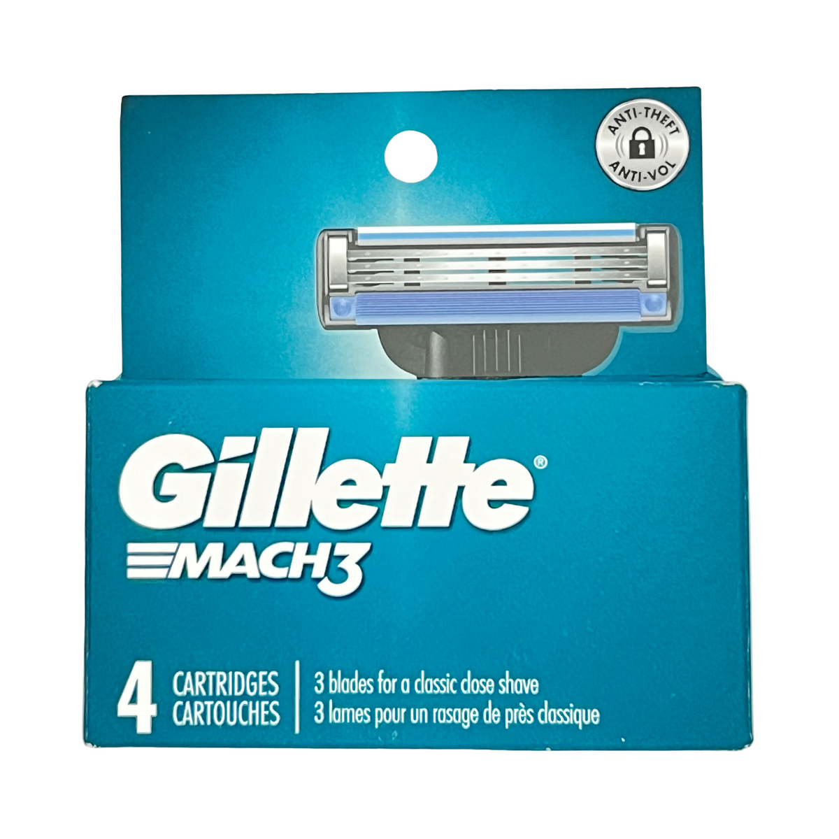 Gillette Mach3 4 Cartridges