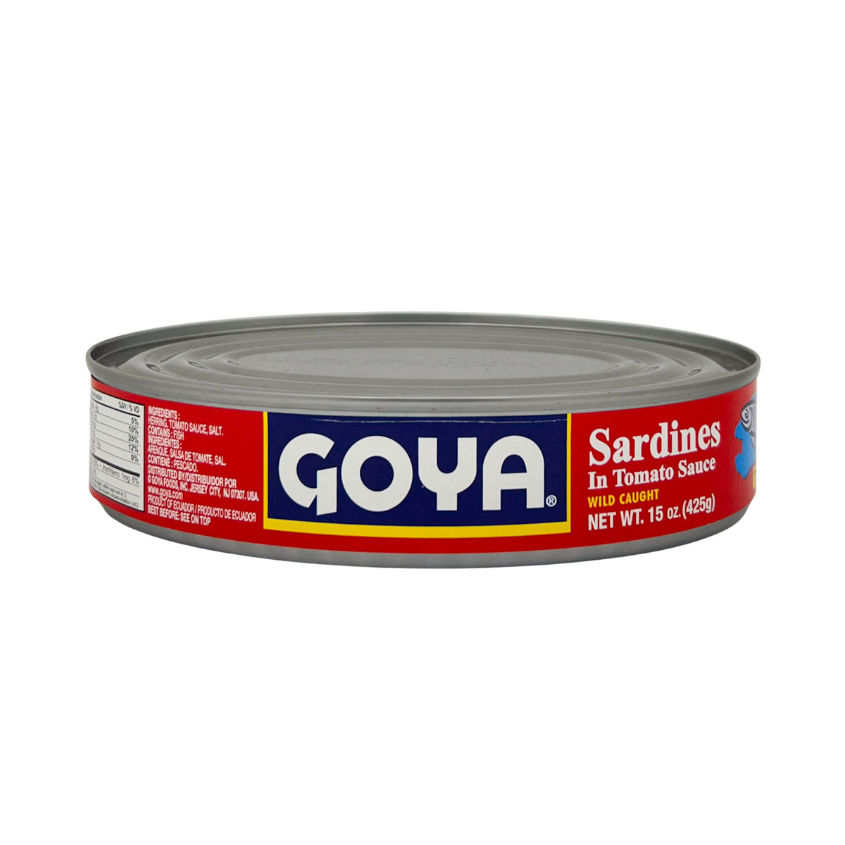 Goya Wild Caught Sardines In Tomato Sauce 15 oz