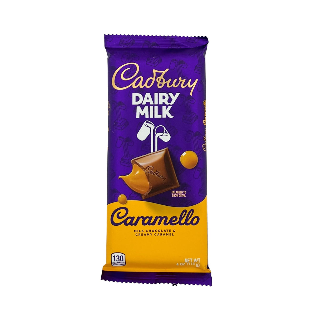 Cadbury Caramello Milk Chocolate & Creamy Caramel 4 oz