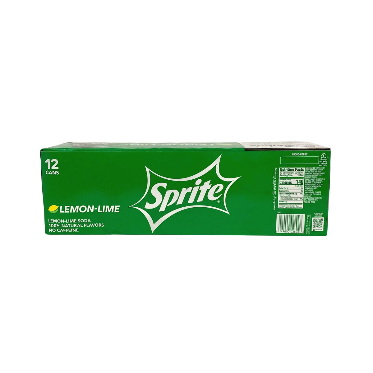 Sprite Lemon Lime 12 pack 12 fl oz