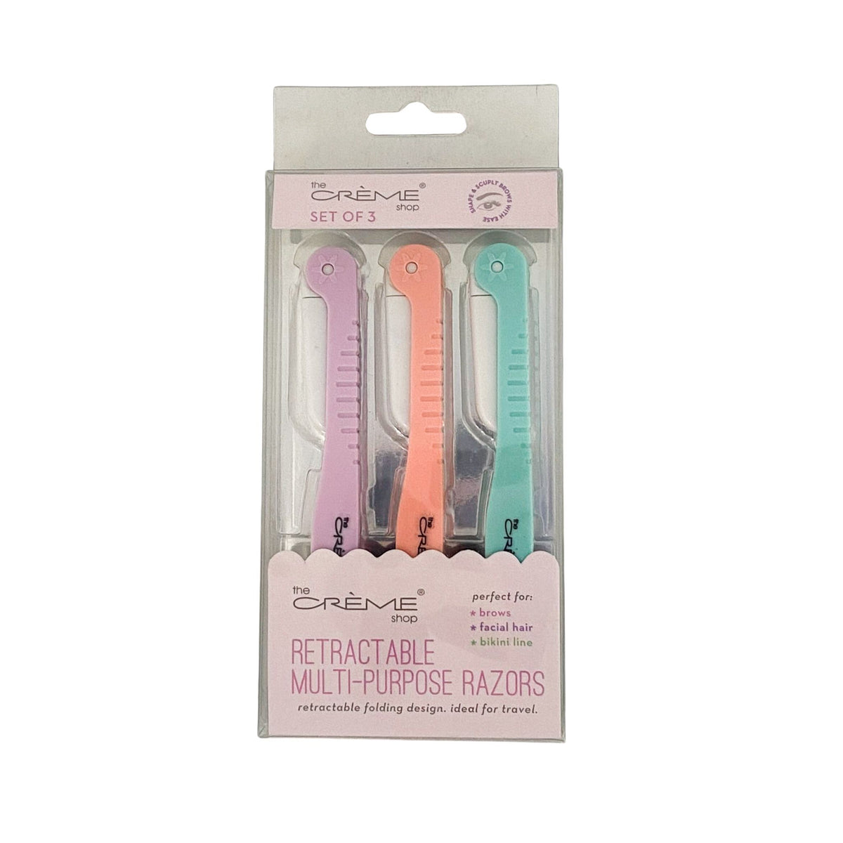 The Creme Retractable Multipurpose Razors