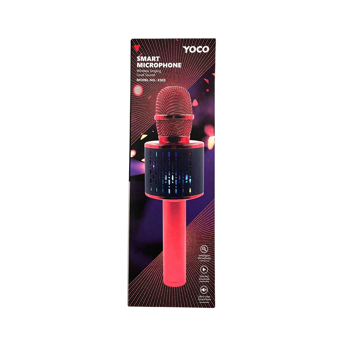 Yoco Smart Microphone Wireless - Red